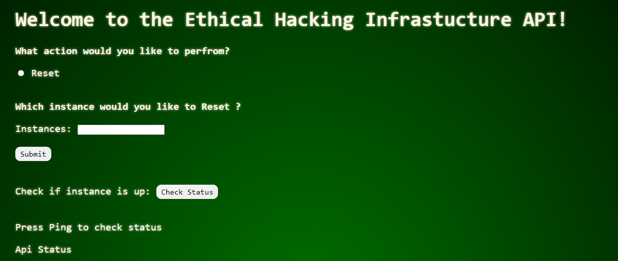 Ethical Hacking Admin Tool | Dalvie’s Portfolio